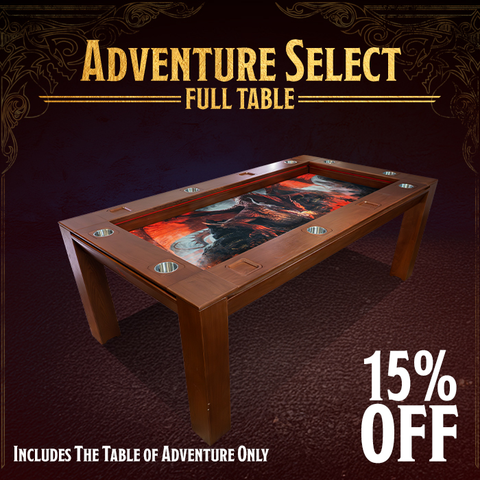 The Table of Adventure: The Official Dungeons and Dragons Game Table by Game Theory Tables ...