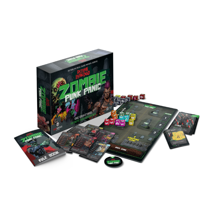 Return of the Living Dead's Zombie Punk Panic by Evil Genius Games ...
