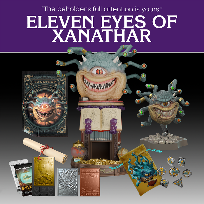 Dungeons & Dragons: Xanathar Device Holder and Dice Tower Collectible ...