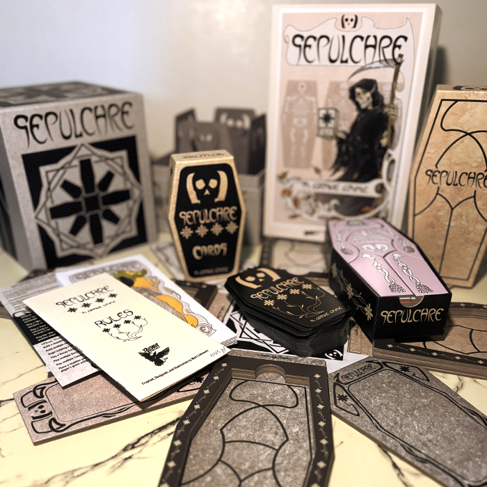 Sepulchre -- A Grave Game by Raven Portents - Gamefound