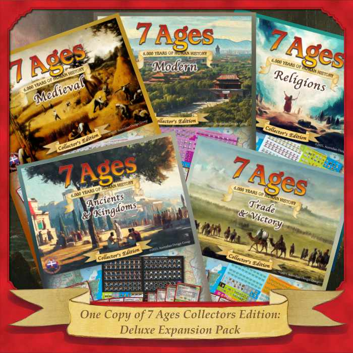 7 Ages Collectors Edition by Australian Design Group - Gamefound