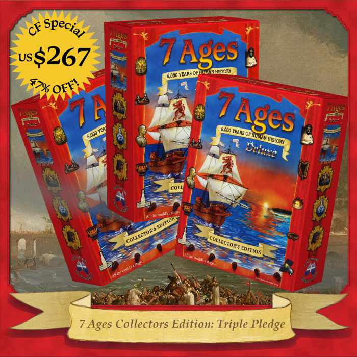 7 Ages Collectors Edition by Australian Design Group - Gamefound