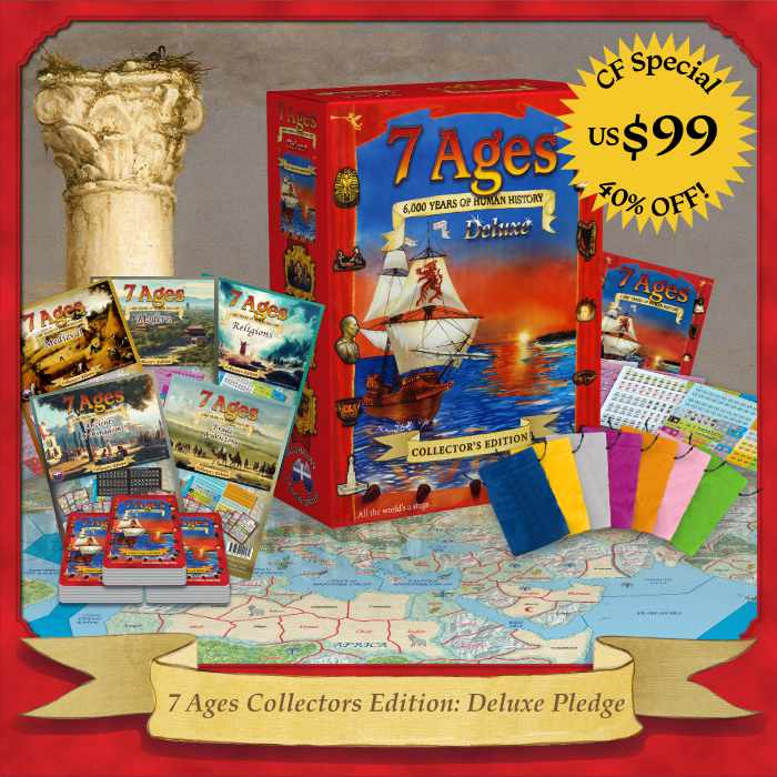 7 Ages Collectors Edition by Australian Design Group - Gamefound