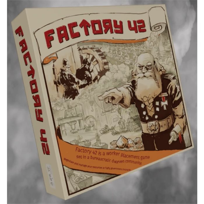 Factory 42 board game by Dragon Dawn Productions - Factory 42 Trader ...