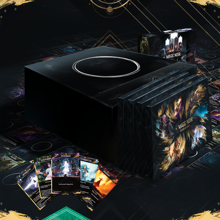 Mage Noir - Black & Gold Edition by Double Combo Games - Gamefound