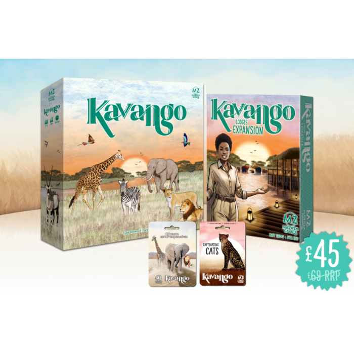 Kavango & Lodges Expansion by Mazaza Games - Gamefound