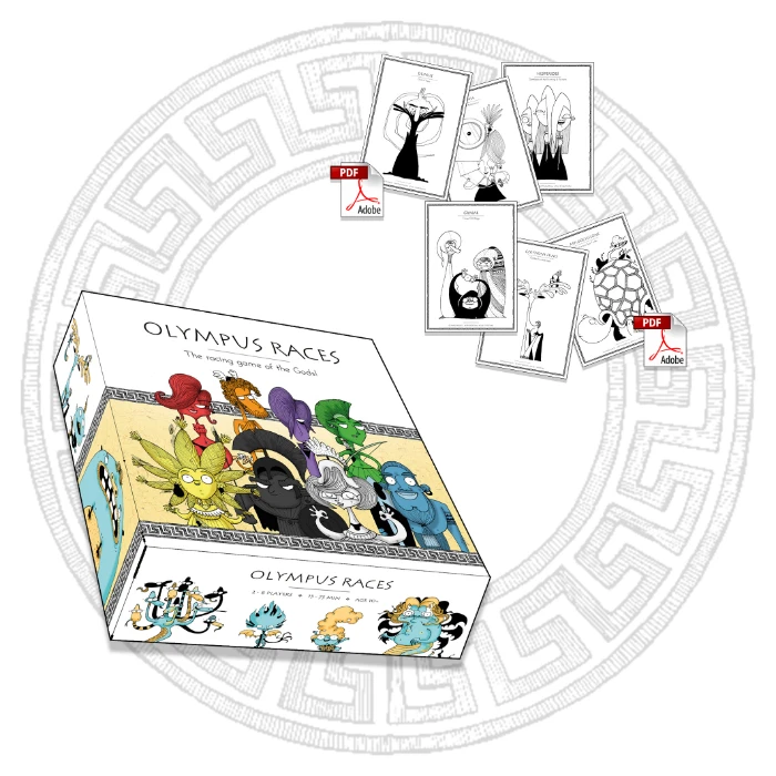 Olympus Races: The racing game of the Gods by Tudor Dulhaz - Primordial ...