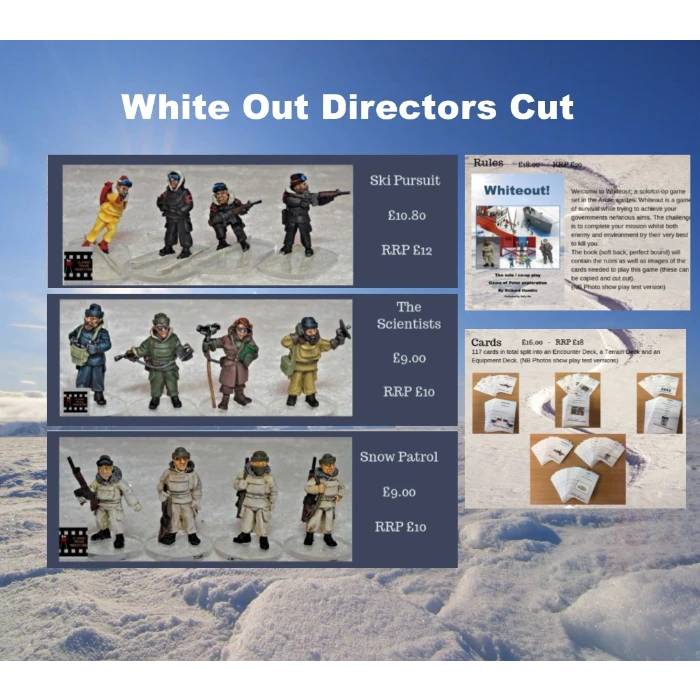 Classic Movie Miniatures Episode 3:Whiteout by Sally 4th - White Out ...