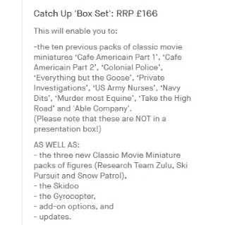 Classic Movie Miniatures Episode 3:Whiteout by Sally 4th - Catch Up ...