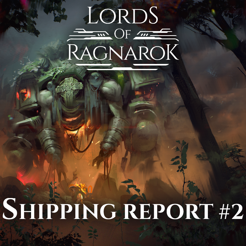 Lords of Ragnarok by Awaken Realms - Shipping update #2 / The boats are ...