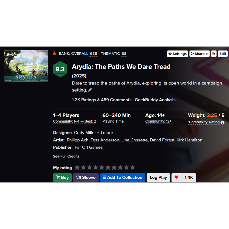 Arydia: The Paths We Dare Tread by Far Off Games - March Update: Arydia ...