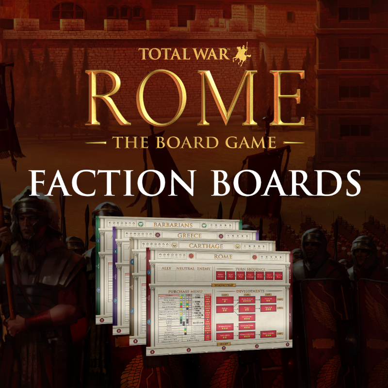 Total War: ROME: The Board Game by Colour Command & Combat Ltd - Check ...