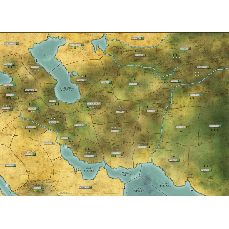 Total War: ROME: The Board Game by Colour Command & Combat Ltd - MAPS ...