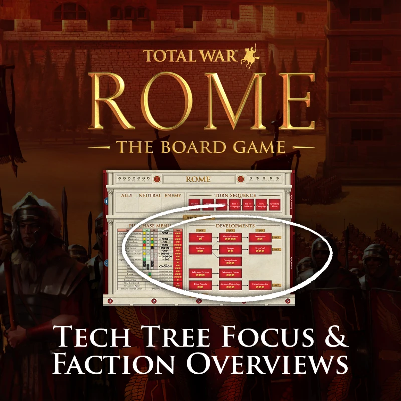 Total War: ROME: The Board Game by Colour Command & Combat Ltd - Tech ...