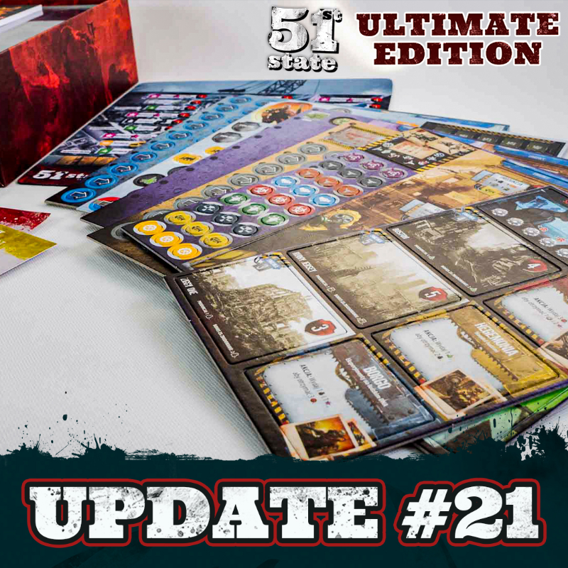 51st State: Ultimate Edition by Portal Games - Final product sample and ...