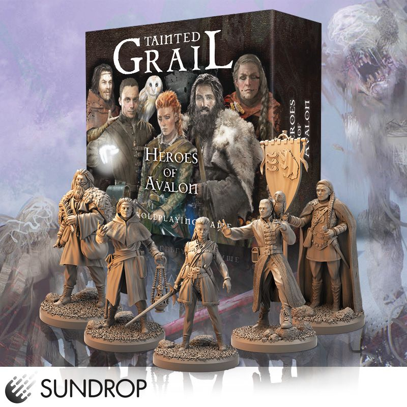 Tainted Grail TTRPG: Song of a Dying World by Studio Agate - Heroes of ...