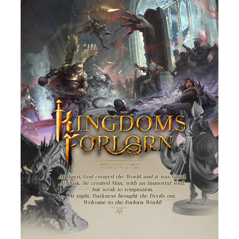 Kingdoms Forlorn: Dragons, Devils and Kings by Into the Unknown Studio ...