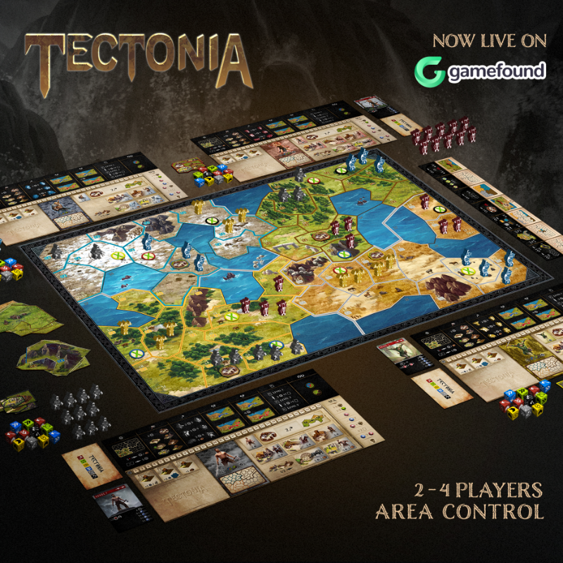 Tectonia by Hagen Behr - Tectonia relaunch - Gamefound