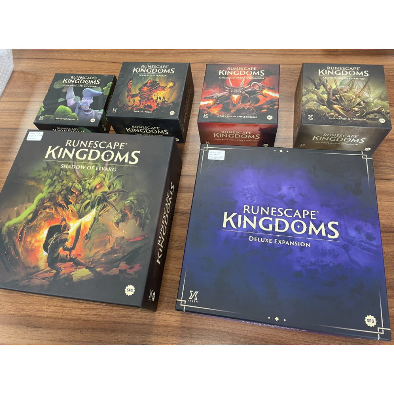 RuneScape Kingdoms: Shadow of Elvarg by Steamforged Games - Pre ...