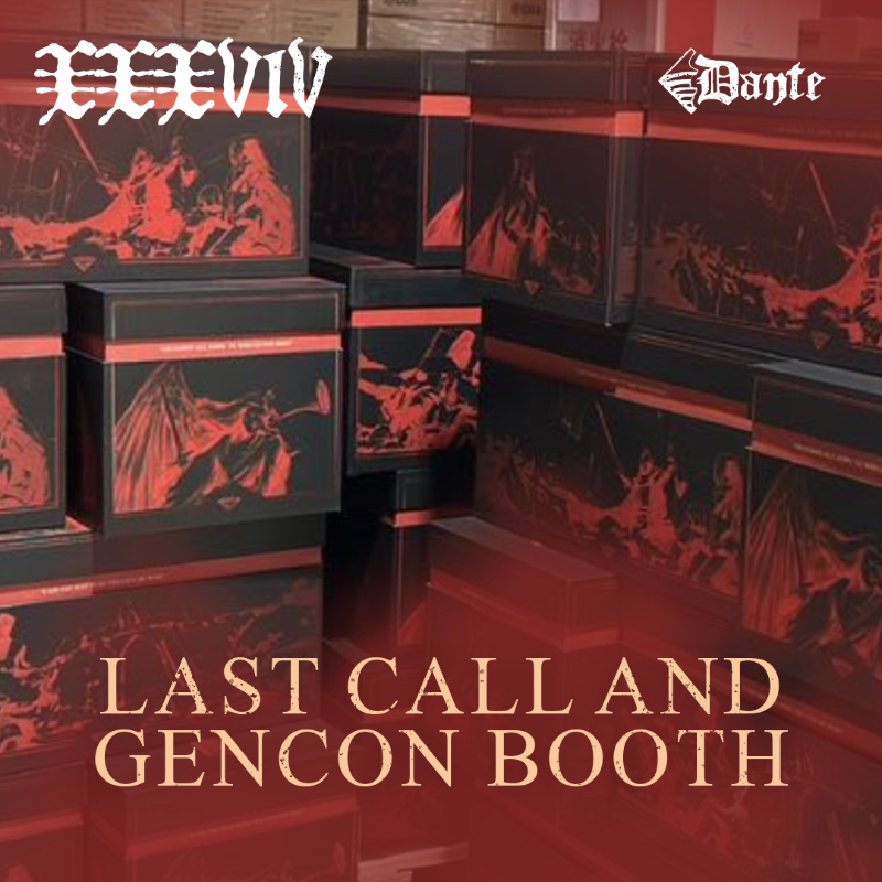 DANTE: Inferno by Creative Games Studio LLC - PM Last Call and GenCon ...