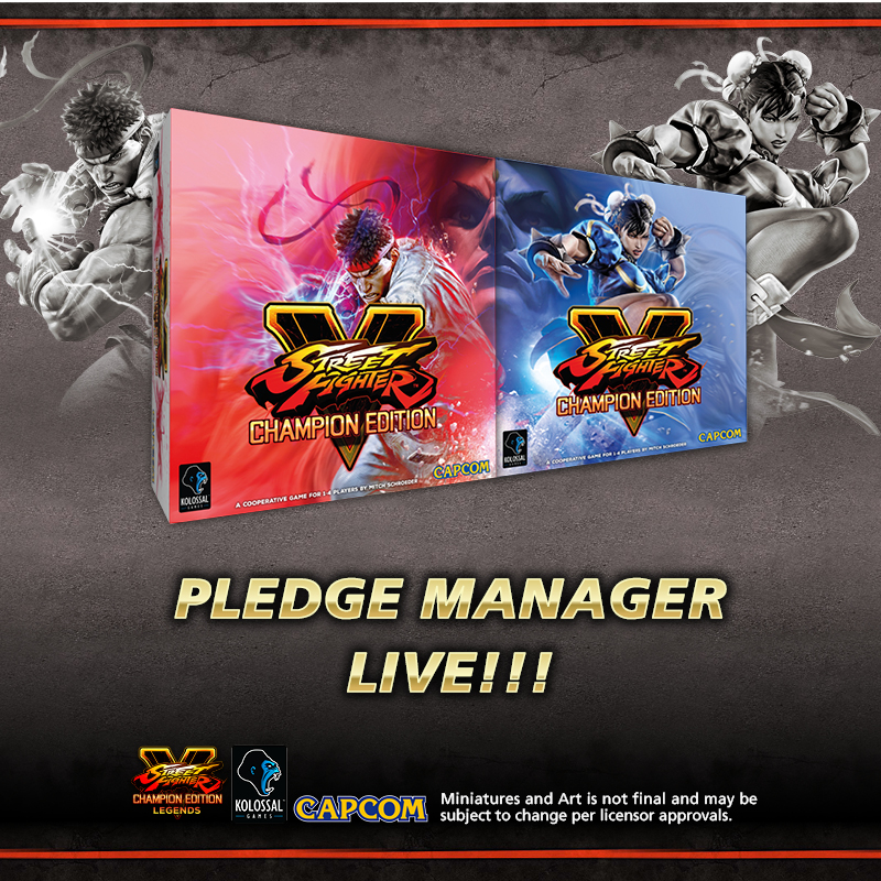 Street Fighter V: Champion Edition Legends by AJ - Kolossal Games ...