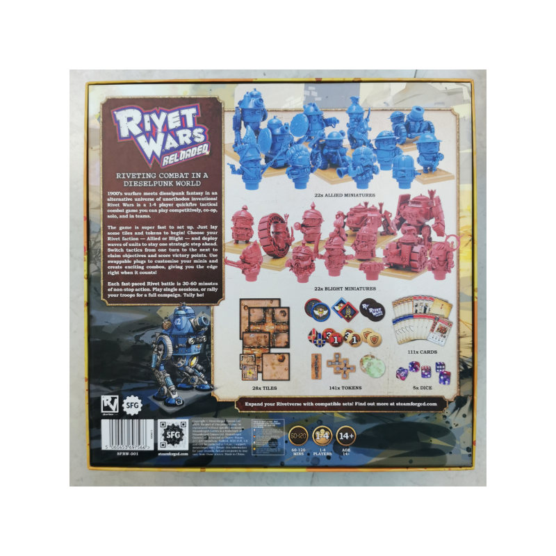 Rivet Wars: Reloaded by Steamforged Games - Pre-Production Copy Intel ...