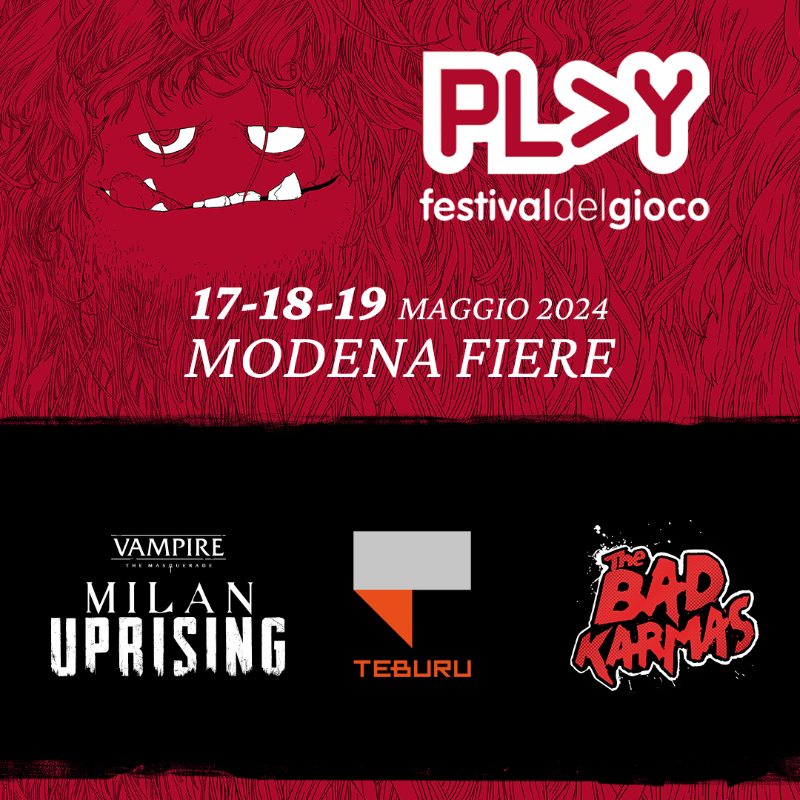 Vampire: The Masquerade - Milan Uprising by Teburu - Modena PLAY, UKGE ...