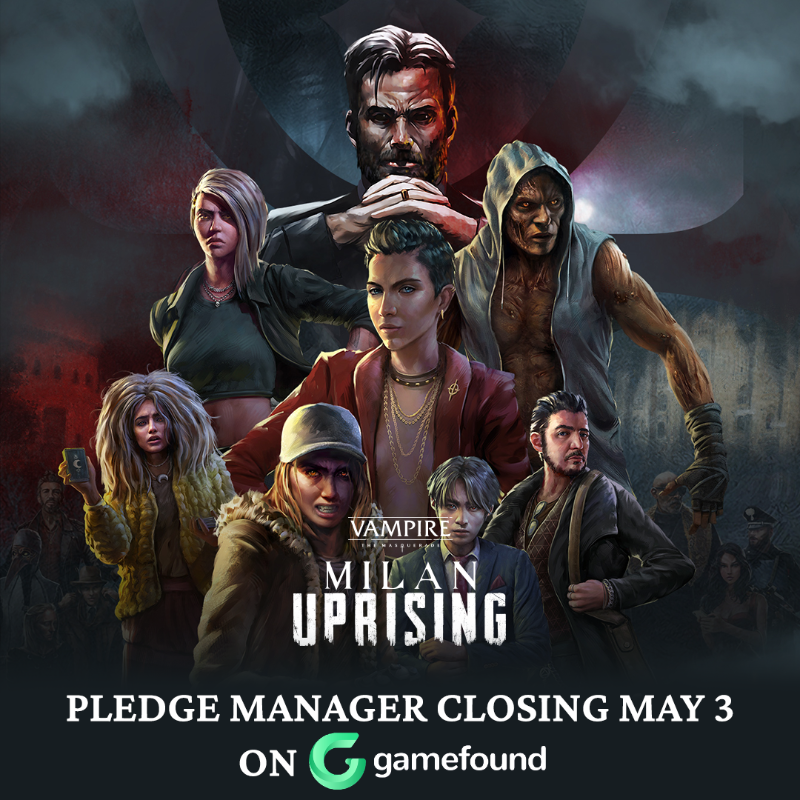 Vampire: The Masquerade - Milan Uprising by Teburu - Pledge Manager Closing May 3rd! - Gamefound
