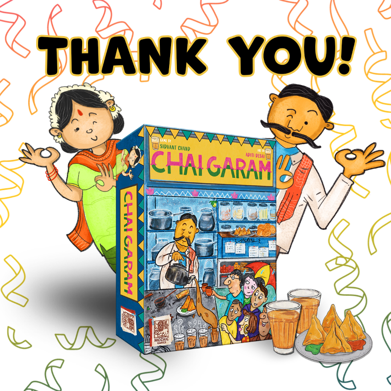 CHAI GARAM by MOZAIC GAMES - 19 MAY 2023 | THANK YOU FOR CHAI GARAM ...