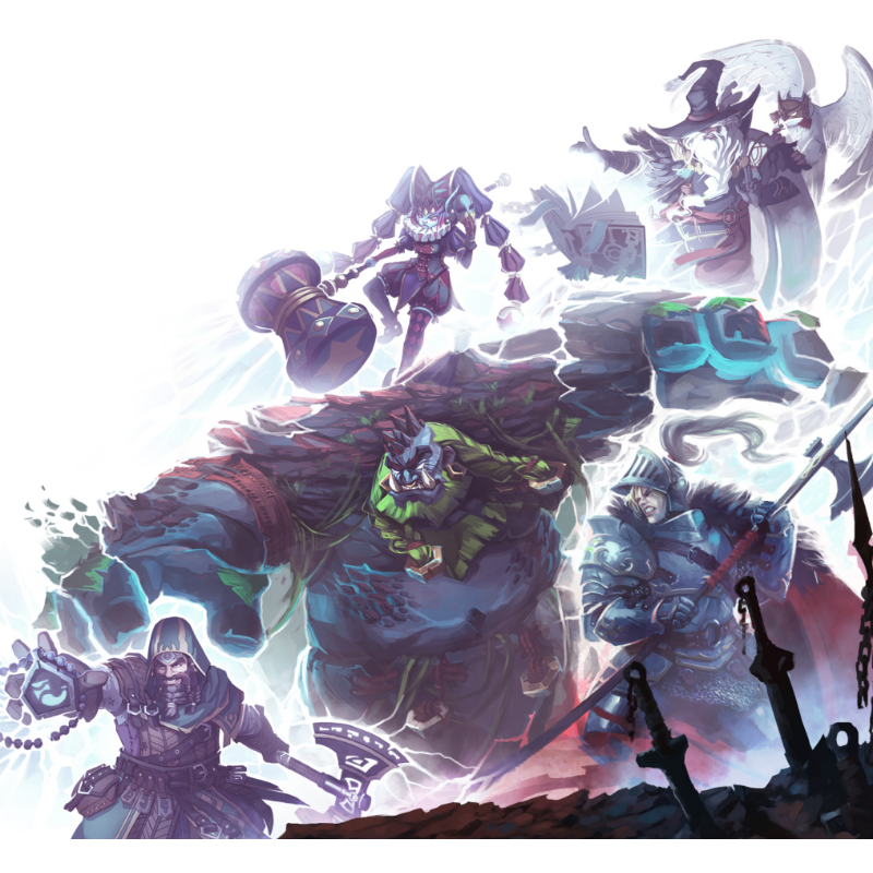 Guards of Atlantis II: Tabletop MOBA by Wolffdesigna - "Arcane" Hero ...