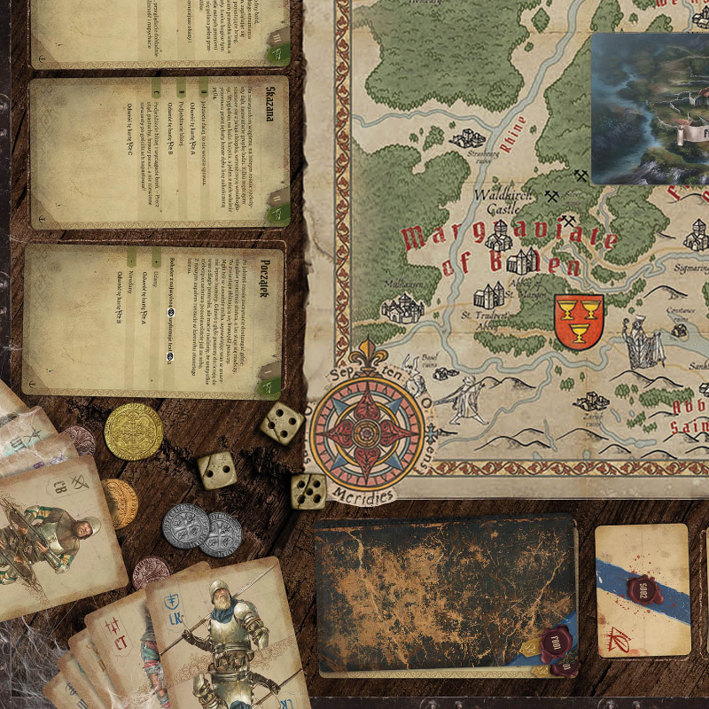 The Hunters A. D. 1492 by Officina Monstrorum - Game mat - Gamefound