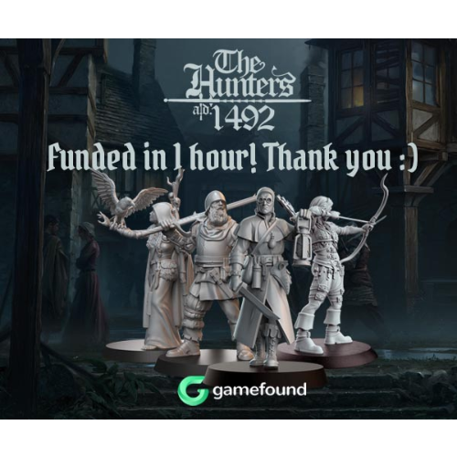 The Hunters A. D. 1492 by Officina Monstrorum - We are funded! - Gamefound