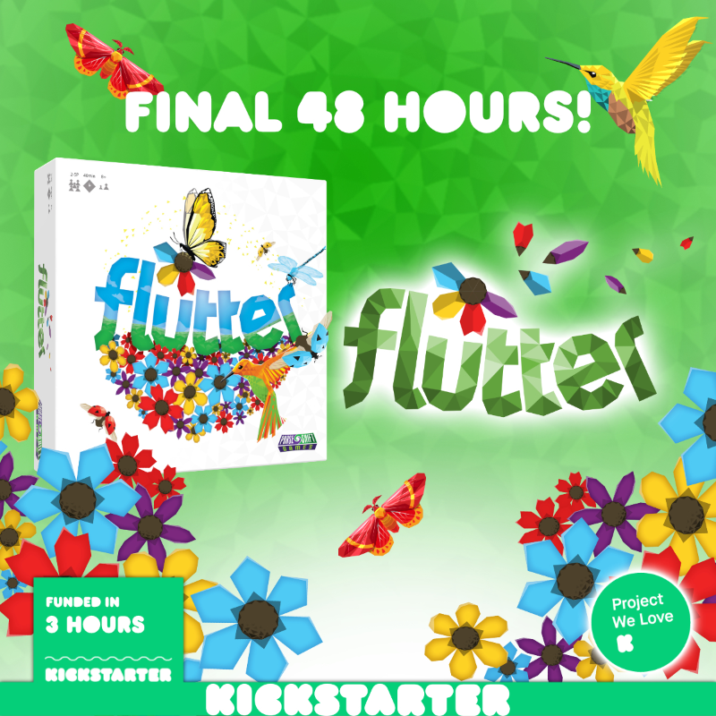 Flutter by Phase Shift Games - Flutter is in its final 48-hours - last call to pledge! - Gamefound