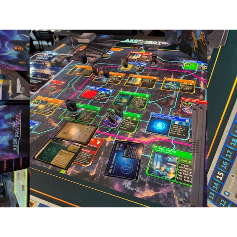 Axon Protocol by Baroque Games - Production almost final / Closure of late pledge 18th November ...