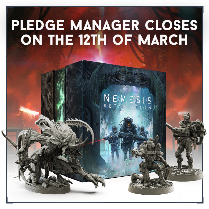 Nemesis: Retaliation by Awaken Realms - The Pledge Manager CLOSES on March 12th at 8 PM CET ...
