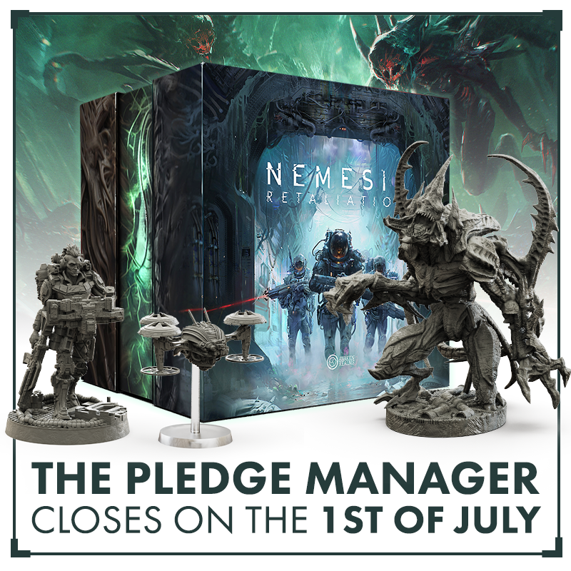 Nemesis: Retaliation by Awaken Realms - The Pledge Manager closes on the 1st of July at 8 PM ...