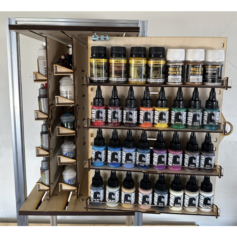 MIXRACK Modular Paint Storage and Hobby Workstation by Grim Rabbit ...
