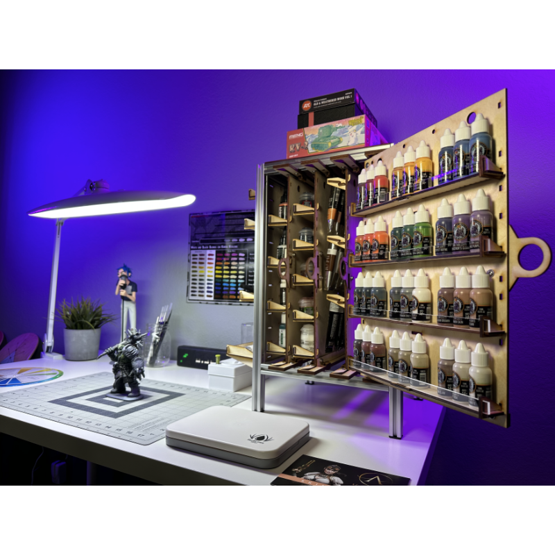 MIXRACK Modular Paint Storage and Hobby Workstation by Grim Rabbit ...