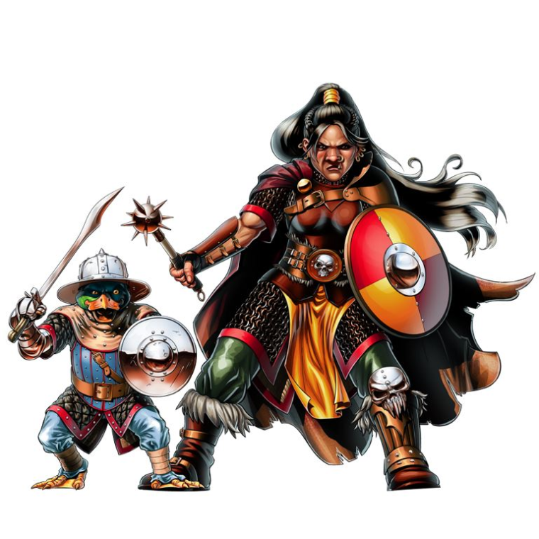 League of Dungeoneers Expansion and 2nd print by von Braus Publishing AB - New species - Gamefound