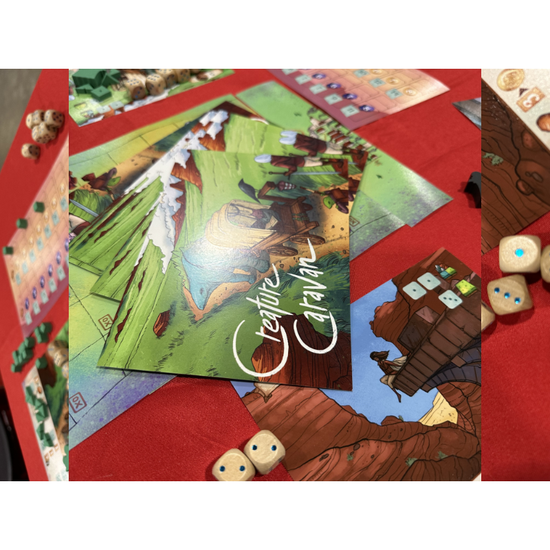 Creature Caravan by Red Raven Games - End of Year Update - Gamefound