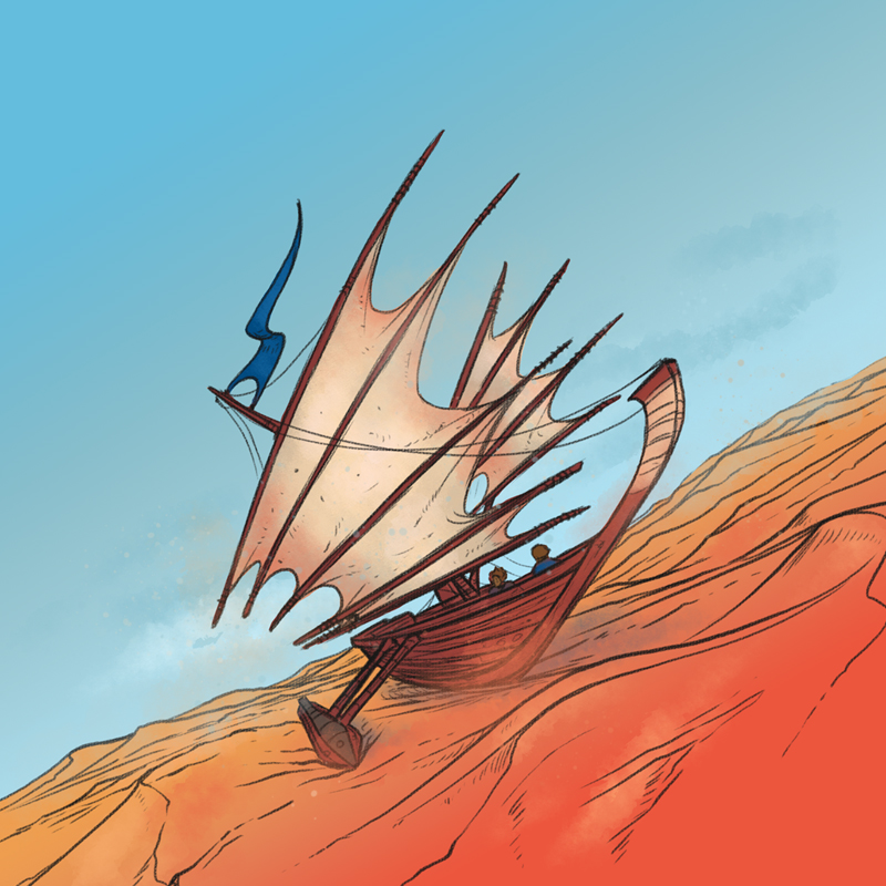 Creature Caravan by Red Raven Games - Games on Boats - Gamefound