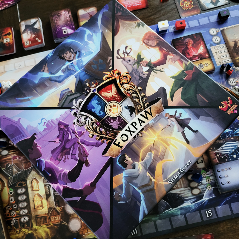 Foxpaw - A Magical Worker Placement Board Game (Gamefound Exclusive) by ...