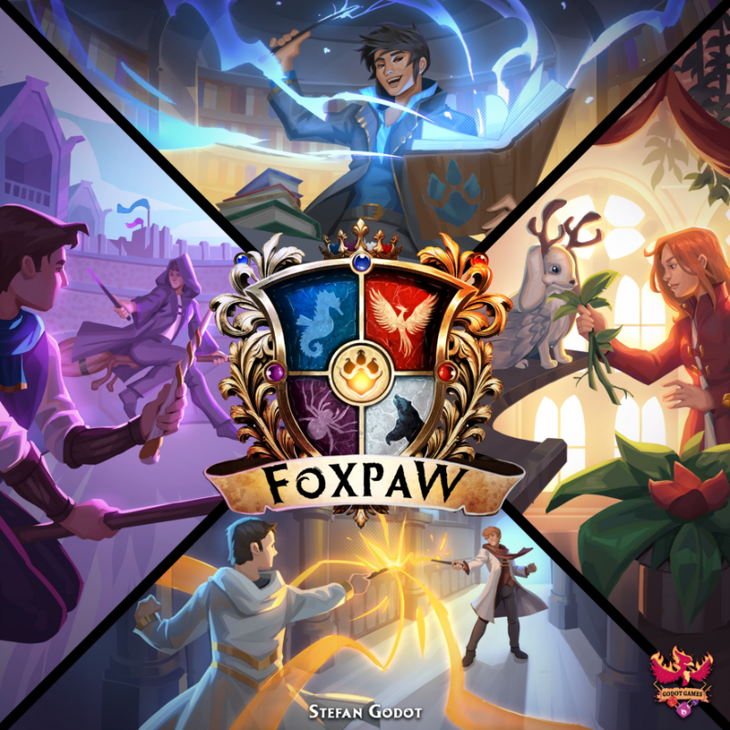 Foxpaw - A Magical Worker Placement Board Game (Gamefound Exclusive) by ...