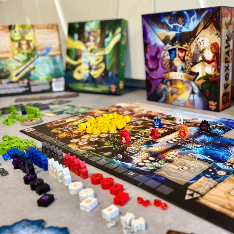 Foxpaw - A Magical Worker Placement Board Game (Gamefound Exclusive) by ...