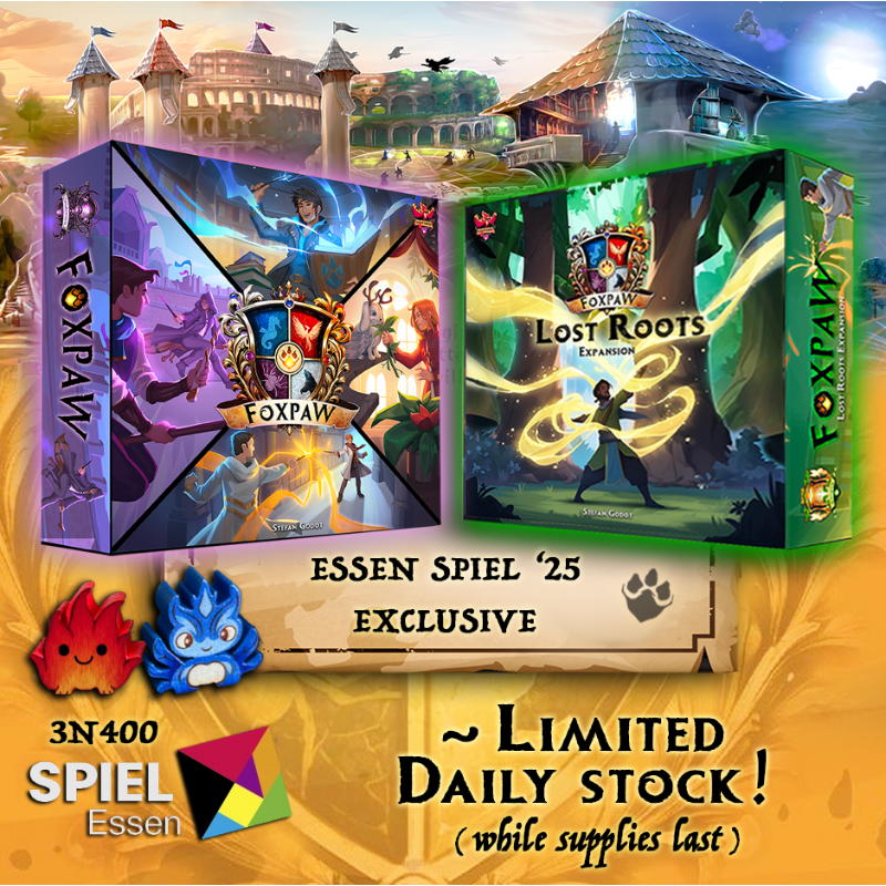 Foxpaw - A Magical Worker Placement Board Game (Gamefound Exclusive) by ...