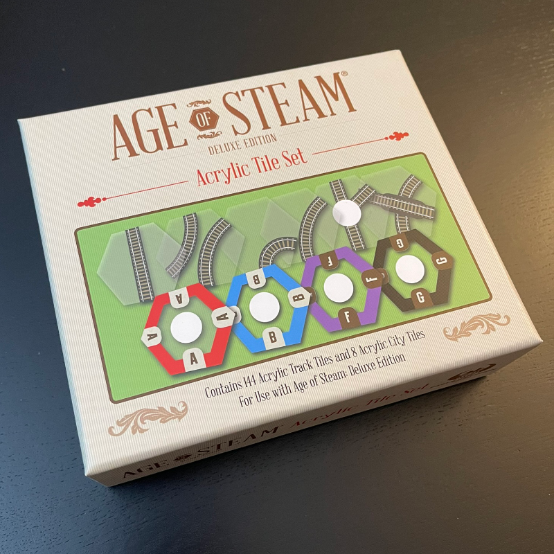 Age of Steam Deluxe Expansion Volume IV + Acrylic Track Tiles by Eagle ...