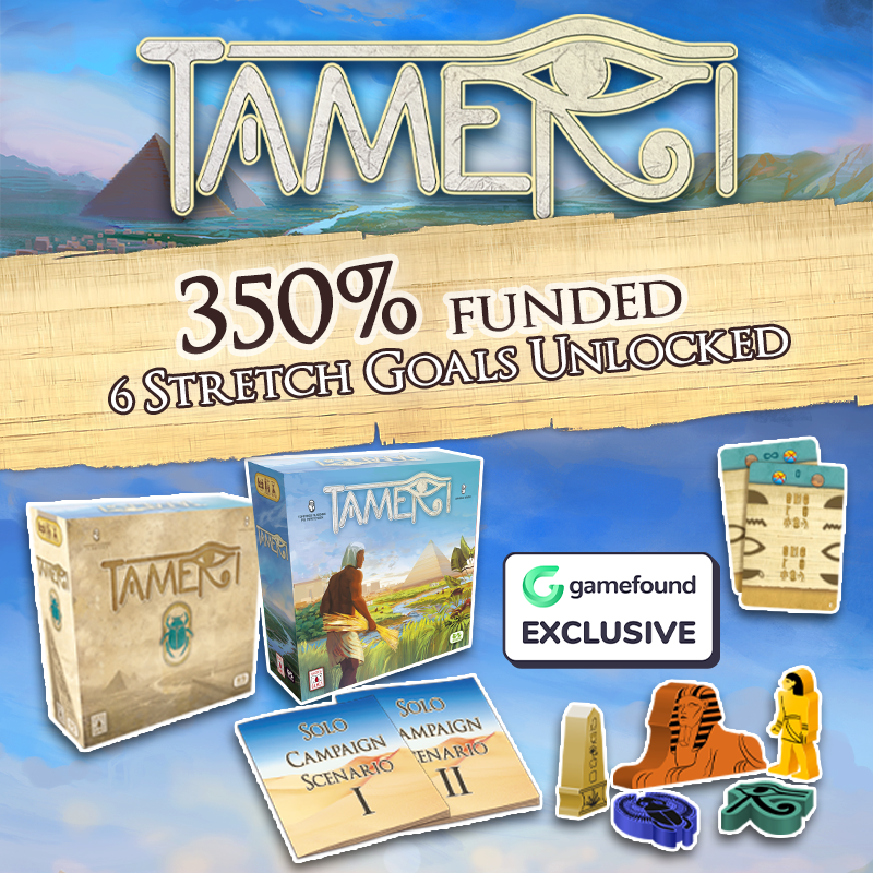 Tameri by Post Scriptum - 6 Stretch Goals Unlocked, revealing all ...