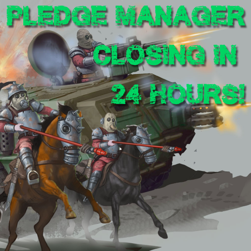 The Damned by MWG / Wargames Atlantic - PLEDGE MANAGER CLOSING! - Gamefound