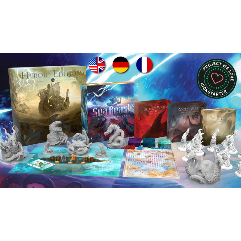 Sea Beasts by littlest lantern - LIVE ON KICKSTARTER! - Gamefound