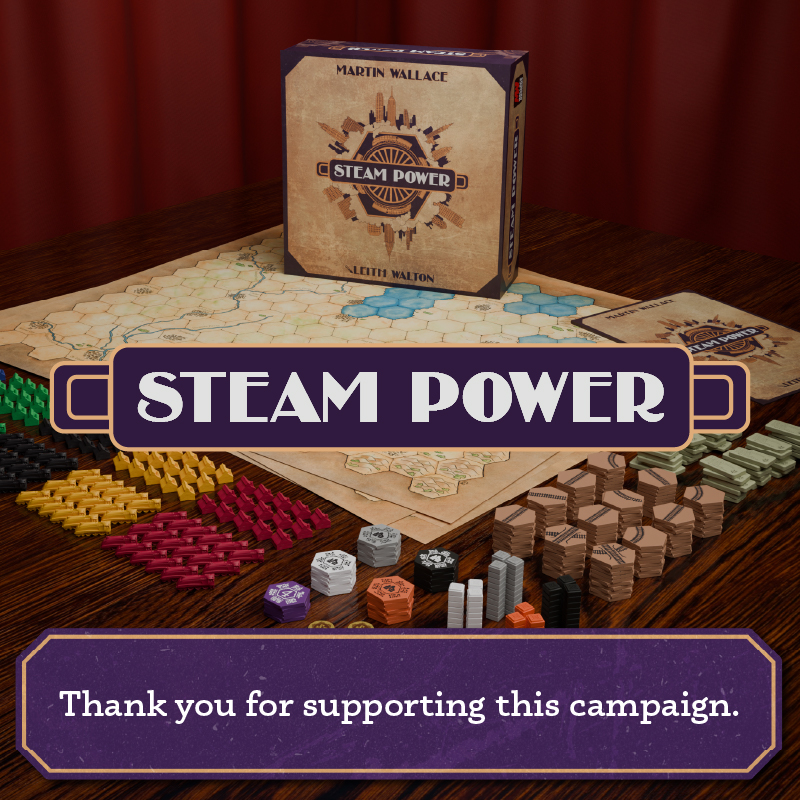 Steam Power by Wallace Designs - What a ride - Gamefound